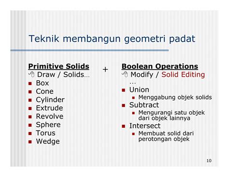 Dasar Pemodelan 3d Autocad Dasar Pemodelan 3d Autocad Pdf