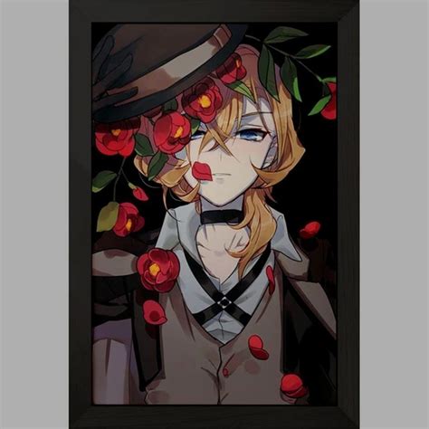 خرید و قیمت تابلو ناکاهارا چویا انیمه سگ های ولگرد بانگو ترب