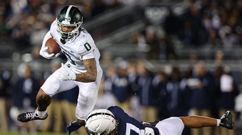 Keon Coleman Michigan State Footballs Leading Wr Enters Ncaa