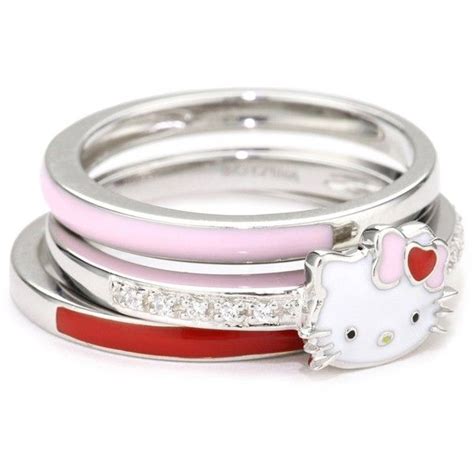 Кольцо с хелло китти 94 фото