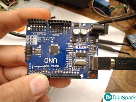 طراحی پیاده سازی پروژه ترموستات دو فن با سنسور Ntc برد آردوینو Arduino دیجی اسپارک