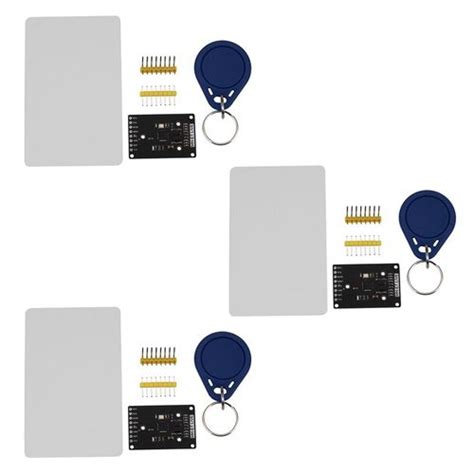 Mini Module De Capteur Rfid Rc522 3 Pièces Lecteur De Carte Module D