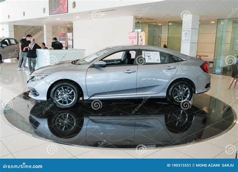 The Honda Car Dealership On Segamat Malaysia With New Cars For Sale