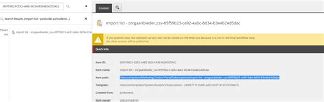 Sxa Cannot Add Version To Item Null Exception When Adding Contact To
