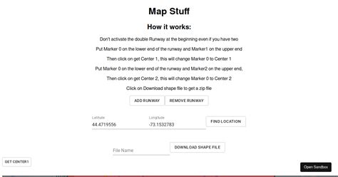 Shp Write Examples Codesandbox