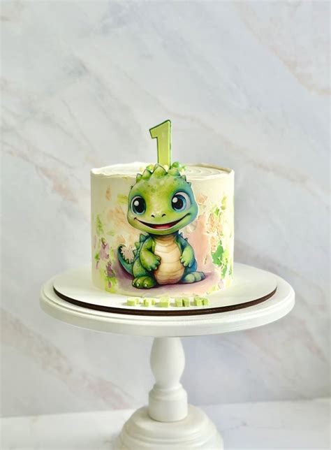 Торт с дракончиком Торт с драконом Тематические торты Торт