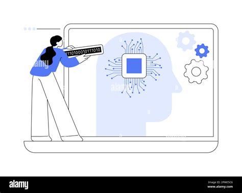 Artificial Intelligence Abstract Concept Vector Illustration Stock Vector Image And Art Alamy