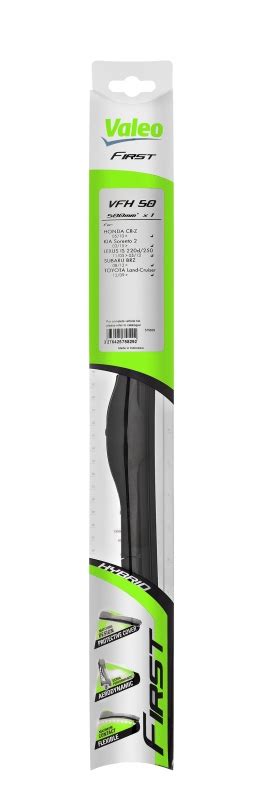Щетка стеклоочистителя VALEO First Hybrid, 500мм/20, гибридная передняя ...