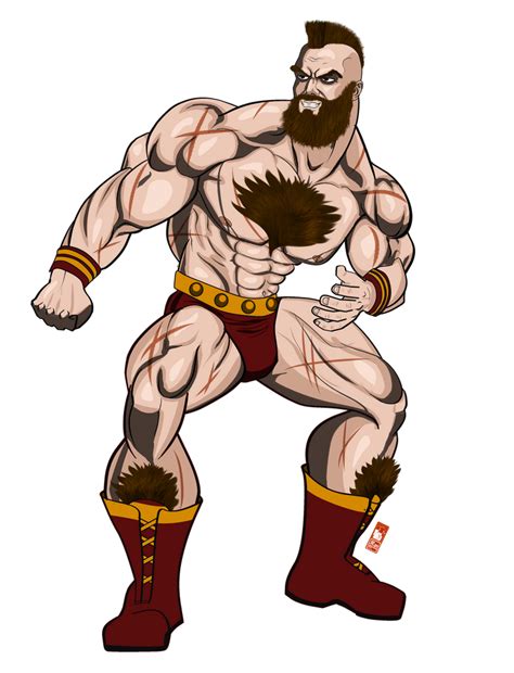Zangief From Street Fighter By Hei In Tampa On Deviantart