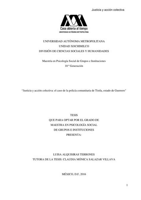 Pdf Justicia Y Acción Colectiva Universidad AutÓnoma Dokumentips