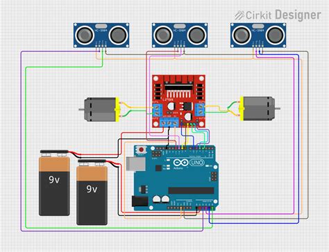 Arduino Controlled Obstacle Avoiding Robot With Ultrasonic Sensors And