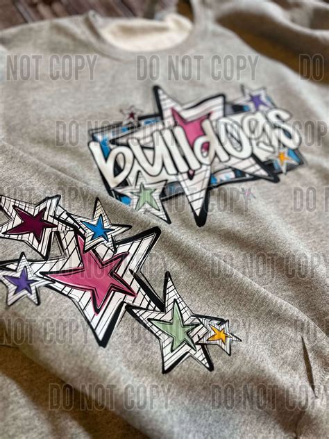 Custom Mascot Bright Stars Dtf Transfer The Lily Pad Tlp