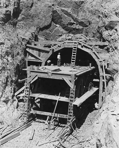 Shasta Dam Construction Of Railroad Tunnel 1938 Picryl Public Domain