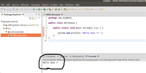 Eclipse Java