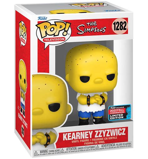 Funko Pop Television The Simpsons Kearney Zzyzwicz 2022 Fall