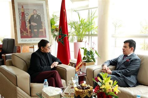 الوزيرة المنصوري تتباحث سبل التعاون مع المدير العام للايسيسكو مراكش
