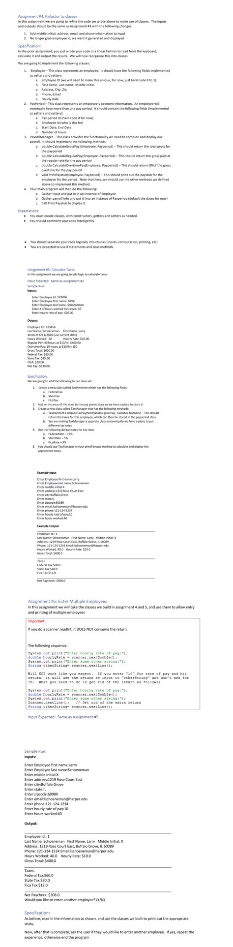 solved need java code for this assignments all the