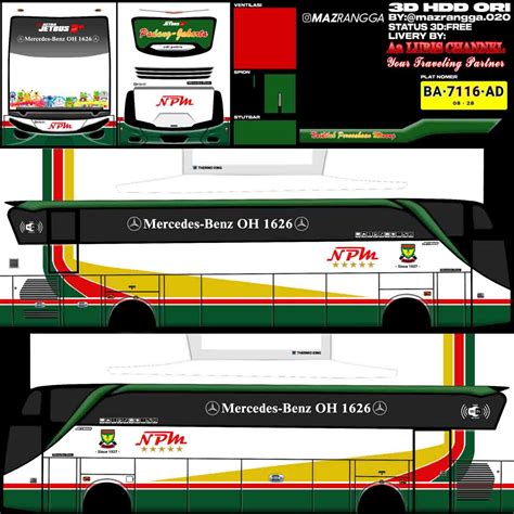 41 Livery Bussid Npm Jernih Cek Listnya Esportsku