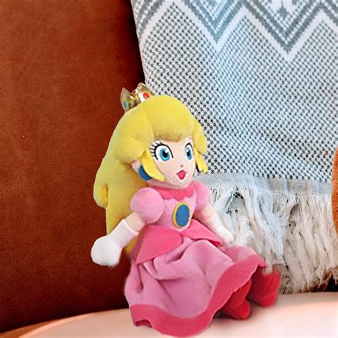 Super Mario All Star Collection Princess Peach Plush 8in Pink
