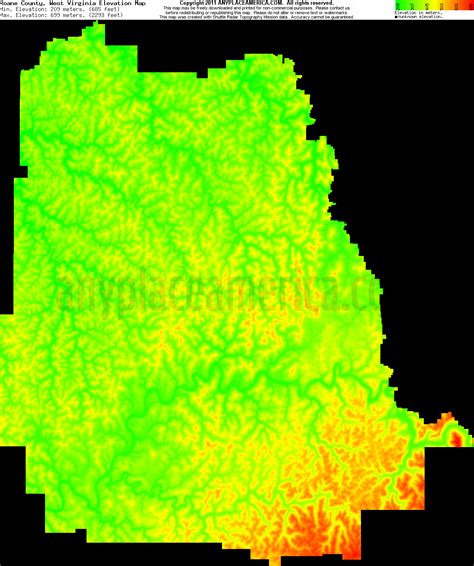 Free Roane County West Virginia Topo Maps And Elevations