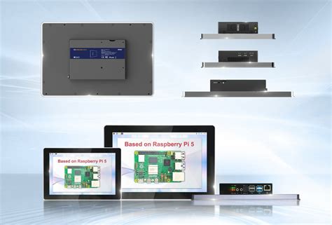 Raspberry Pi 5 Industrial Hmi Displays Gain M2 Nvme Ssd Rs232rs485