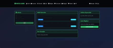 Web Based PHP Mafia Game Script My Project RaGEZONE MMO