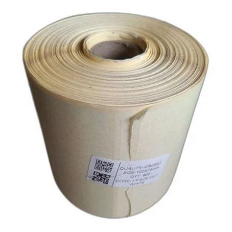 Yellow Polyester Coating Sticker Label For Barcode Printing Packaging
