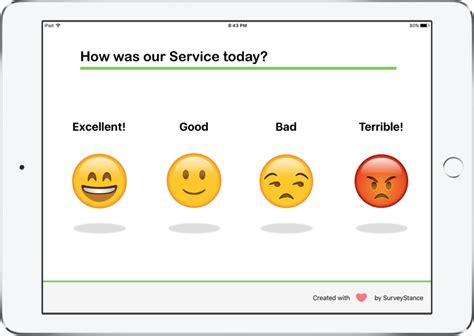 Survey Kiosk For Real Time Customer Feedback Surveystance