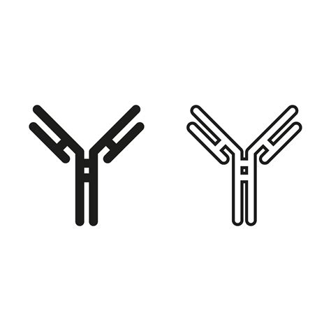 Illustration Of Antibody Immunoglobulin Icon 49938248 Vector Art At