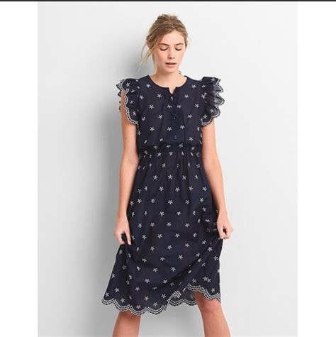 Gap Ruffle Trim Eyelet Gem