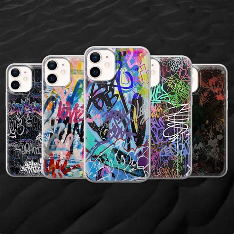 Graffiti Phone Case Street Art Cover For Iphone 14 13 12 11 Etsy