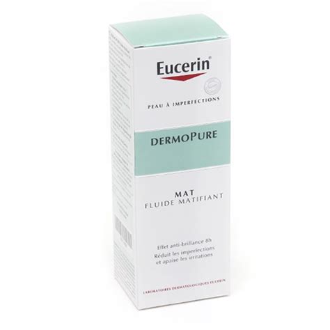 Eucerin DermoPure Mat Fluide Matifiant Peau Grasse Anti Brillance