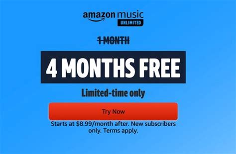 How To Get Amazon Music Unlimited Free For Four Months Amazon Prime Fall Event Perks Syracuse