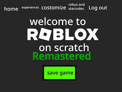 Roblox On Scratch Remastered By Umiixd