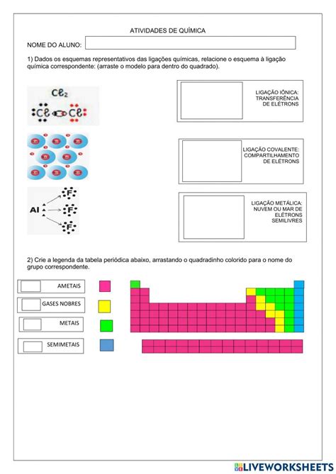 Quimifirst Polaridade Molecular Worksheet Artofit