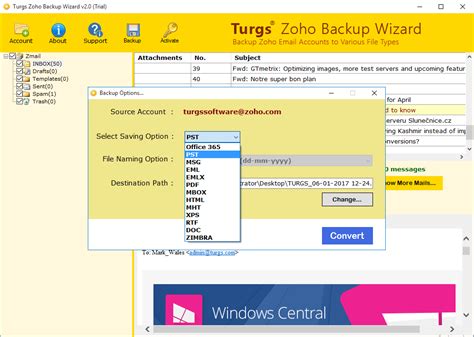 Zoho Backup Software Export Emails From Zoho To Multiple Formats