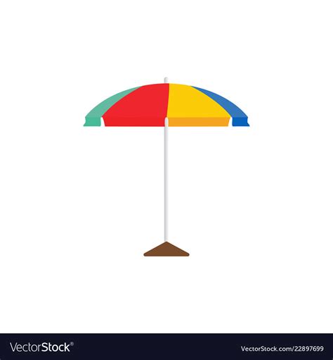 Beach Umbrella Template