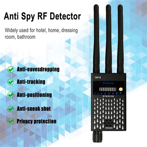 Full Range Rf Signal Detector Mhz Ghz Gsm Bug Spy Hidden Device Finder CatsPros Com Free