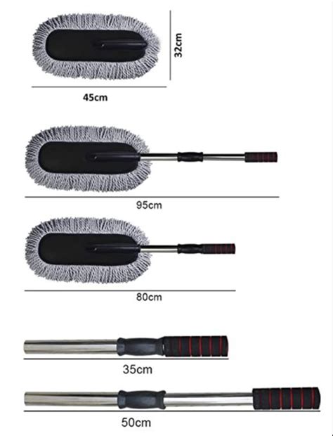 Naturegoon Super Soft Microfibre Flexible Duster Grey Colour At Rs