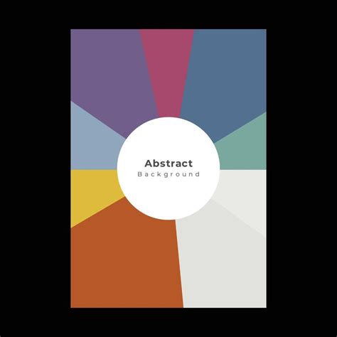 Abstract Shapes Cover Template Portrait Background 37148319 Vector Art At Vecteezy