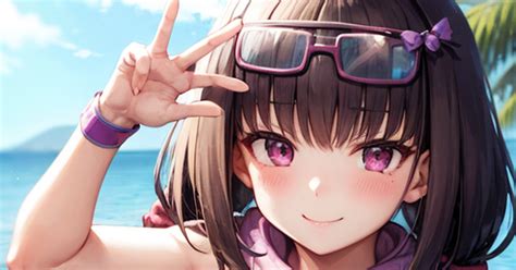 Aiイラスト 【fgo】刑部姫水着 Ai画像館のイラスト Pixiv