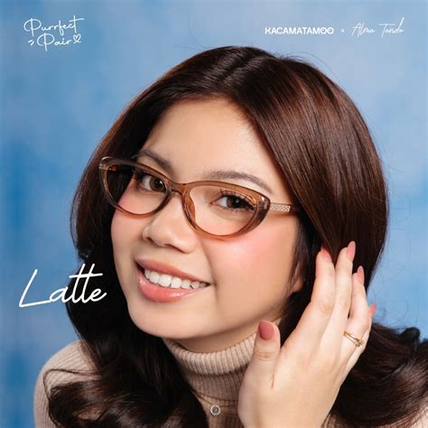 Jual Kacamatamoo X Alma Tando Frame Kacamata Cat Eye Latte Shopee
