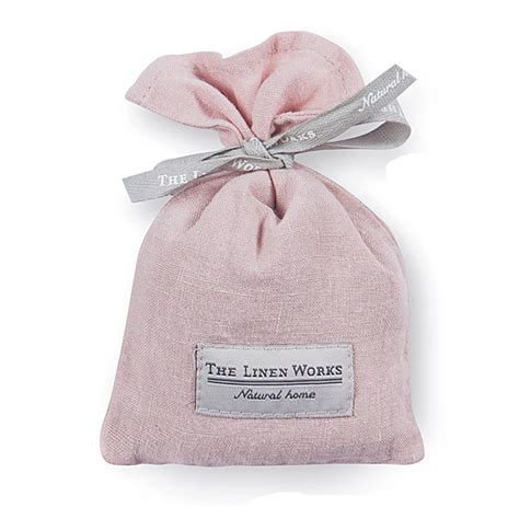 Rose Linen Lavender Bag By The Linen Works