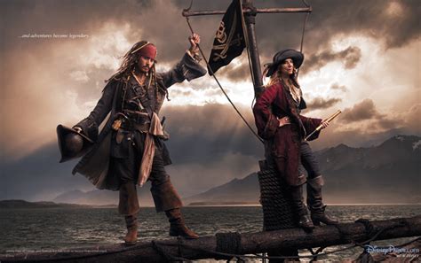 Annie Leibovitz Captures Johnny Depp As Captain Jack Sparrow The