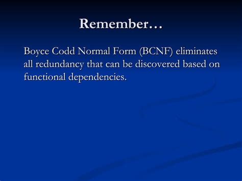 Multivalued Dependency Ppt Databases Computer Software And Applications