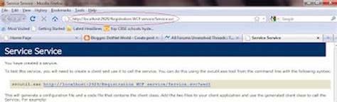 Wcf Service For Inserting Data Into Database Using Aspnet