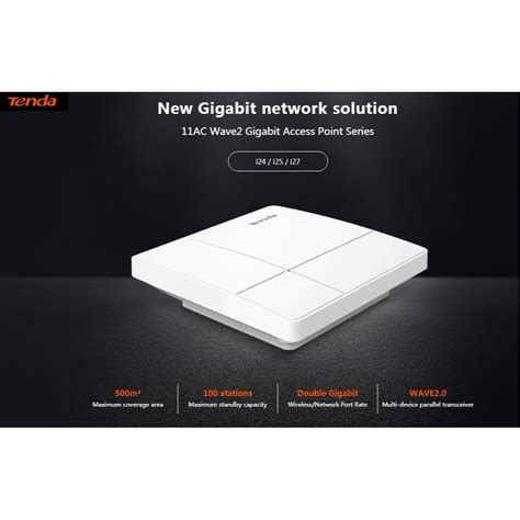 Tenda I Wireless AC Wave Gigabit Access Point Shopee Philippines