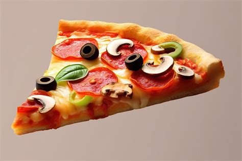 Premium Photo Pizza Fresh Italian Margherita With Salami Basil And