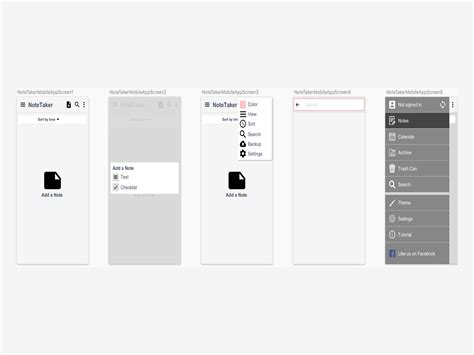 Note Taker App For Mobile Using Sketch By Pavithra Designs On Dribbble