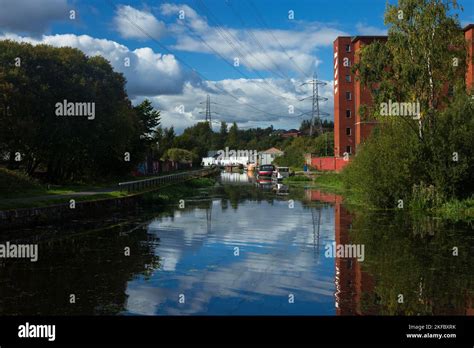 A View Of Scotlands Famous Historic Forth And Clyde Canal A View Of